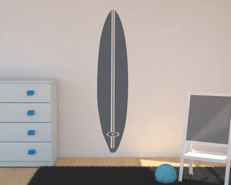 Retro Surfboard Vinyl Wall Decal Sticker - Surfboard Decal