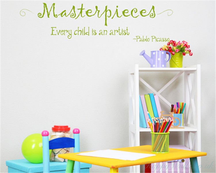 MasterPieces - Kids Art Display - Kids Artwork Display - Every Child is ...