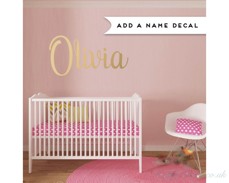 Create Your Own Name Wall Decal - Custom Vinyl Letters, Custom Vinyl ...