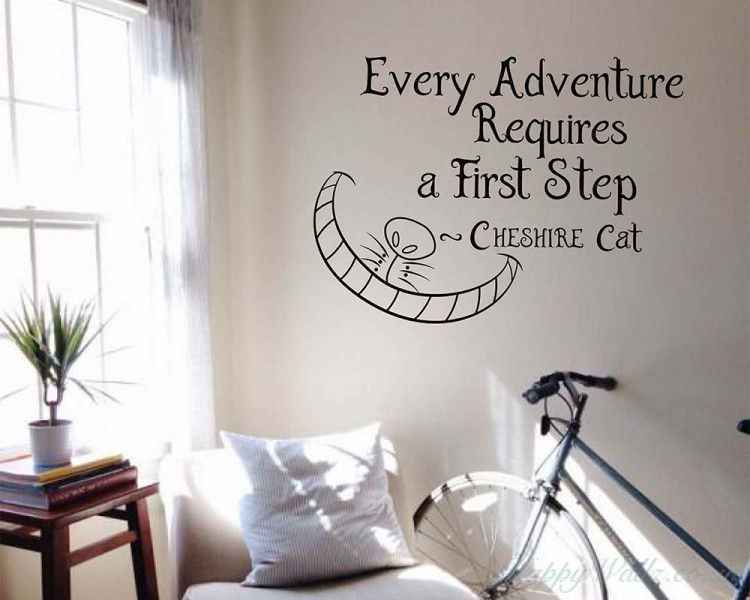 Every Adventure Requires a First Step Quote Decal