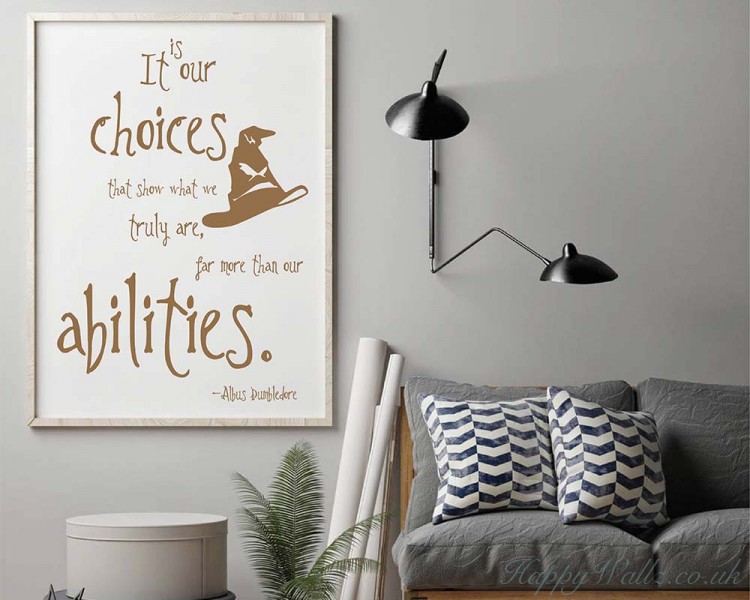 It is our choices that show what we truly are far more than our ...