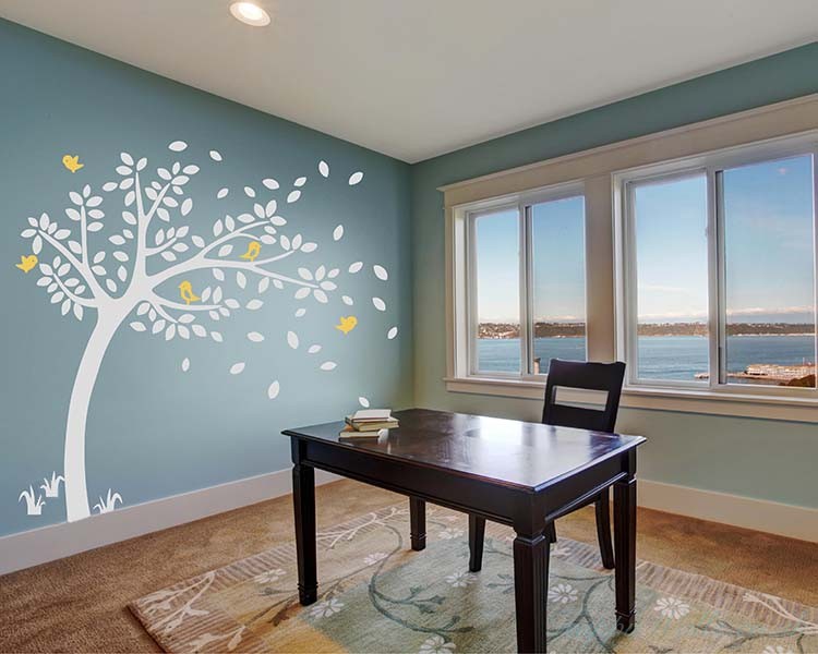 Tree Decal with Customised Name Art Decal