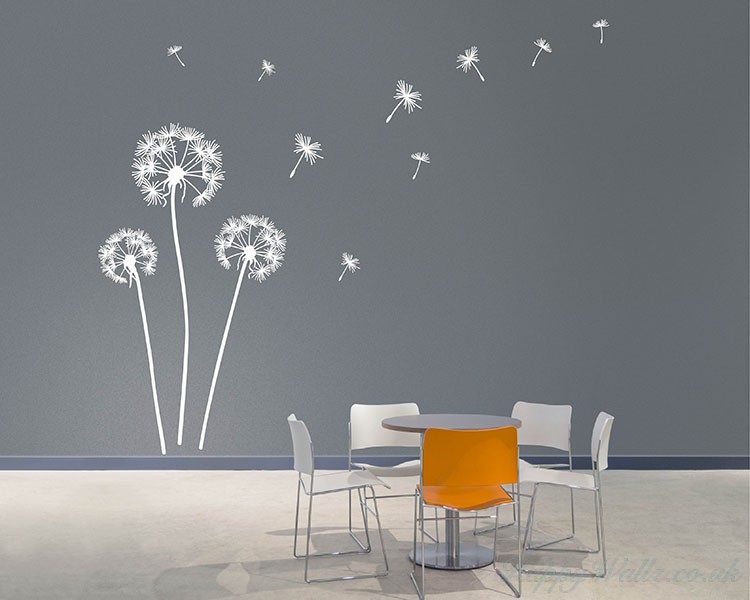Dandelion Wall Art Decals