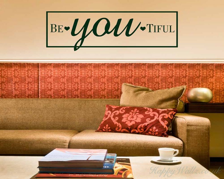 Beautiful Quotes Wall Art Stickers